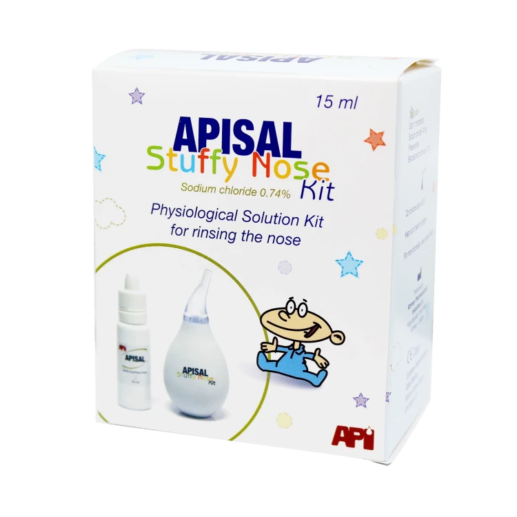 APISAL STUFFY NOSE NASAL DROPS 15ML
