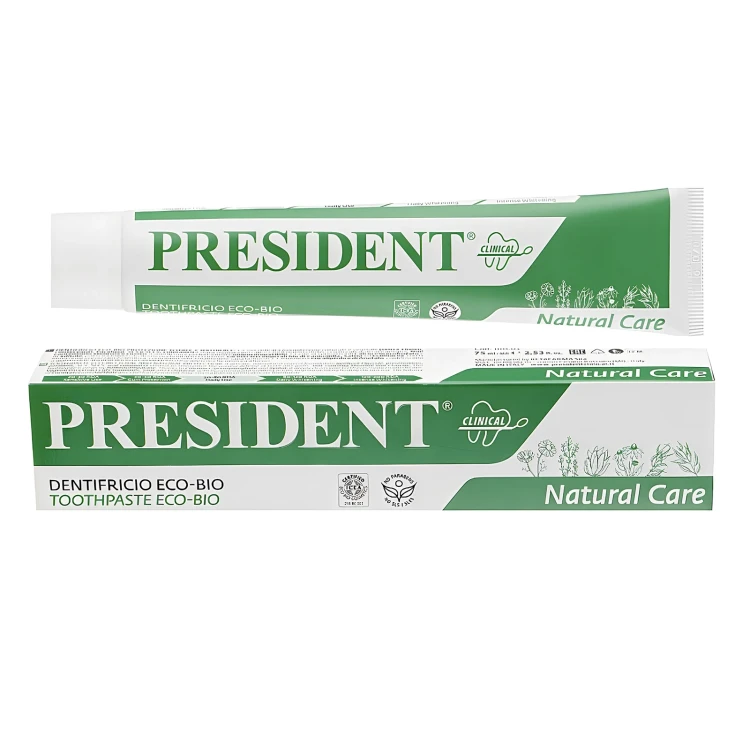 PRESIDENT NATURAL CARE TOOTHPASTE 75ML