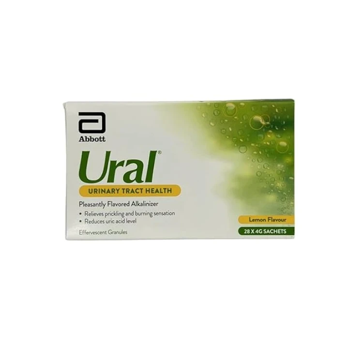 Ural Effervescent Granules 28 Sachets X 4gm