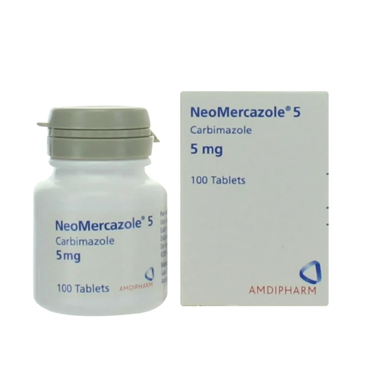 NEO MERCAZOLE 5 MG 100TAB