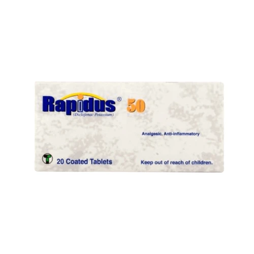 Rapidus 50Mg Tabs 20's