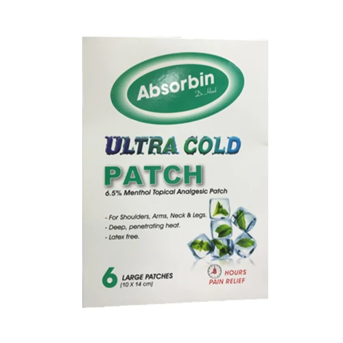 ABSORBIN ULTRA COLD 6 PATCHES
