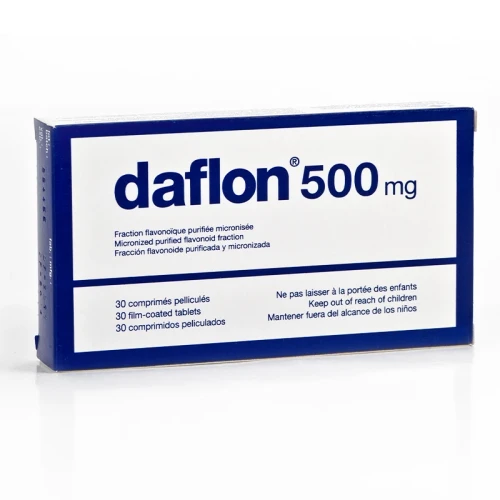 Daflon 500Mg Coated Tablets 30