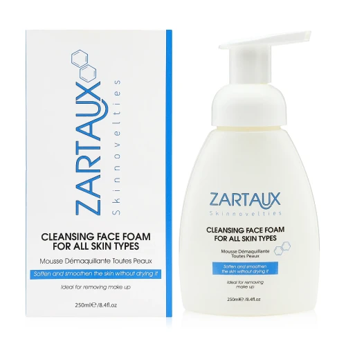 ZARTAUX CLEANSING FACE FOAM FOR ALL SKIN TYPES 250ml