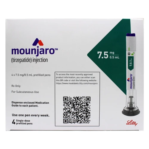 Mounjaro 7.5mg/0.5ml Pre-filled Solution 4 Injection Pens
