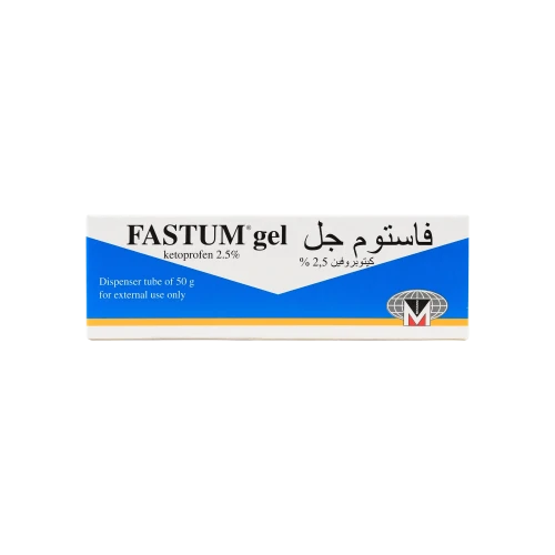 FASTUM GEL 2.5% Dispenser 50GM