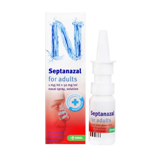 Septanazal 1mg/ml + 50mg/ml Nasal Spray for adults 10ML