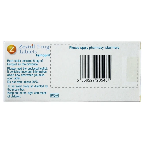 Zestril 5Mg Tablets 28 Tab