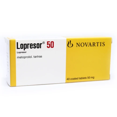 Lopresor Tablets 50Mg 40 Tab