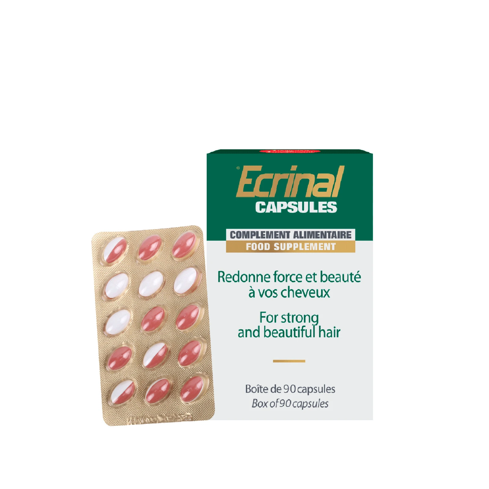 Ecrinal Hair Capsules 90'S
